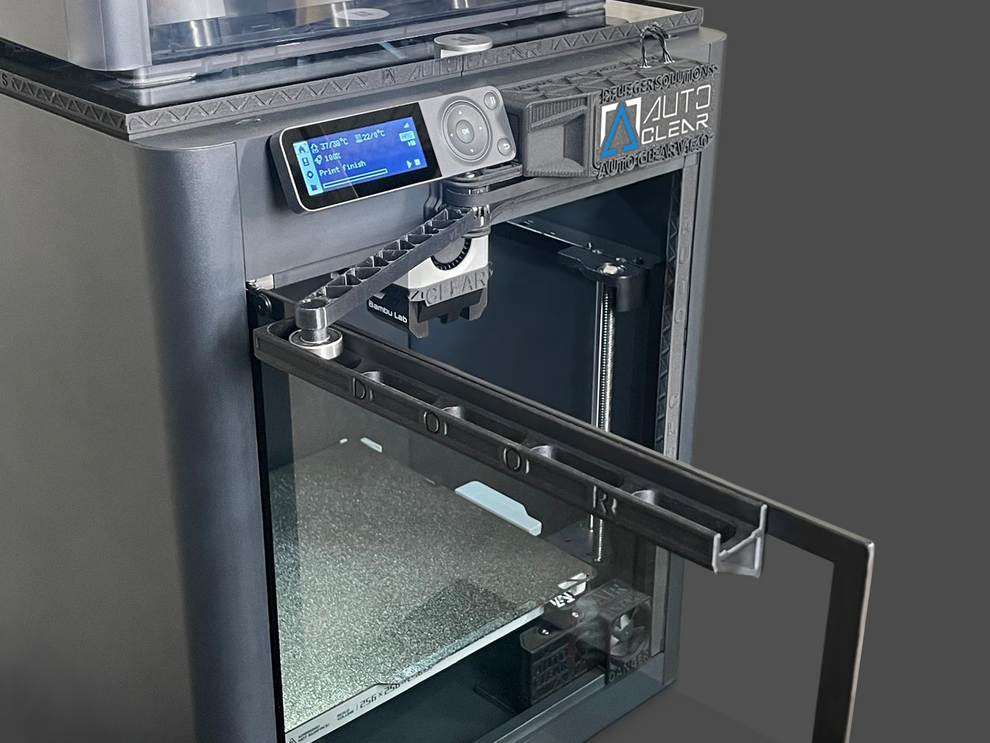 AutoClear One, the automation system for the Bambu Lab P1S and X1C